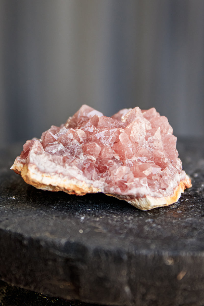 Pink Amethyst Geode Specimen | Extra Grade – Unearthed Crystals