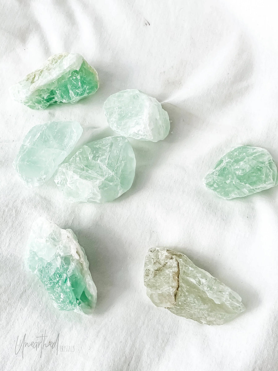 Green Fluorite Rough | Medium – Unearthed Crystals