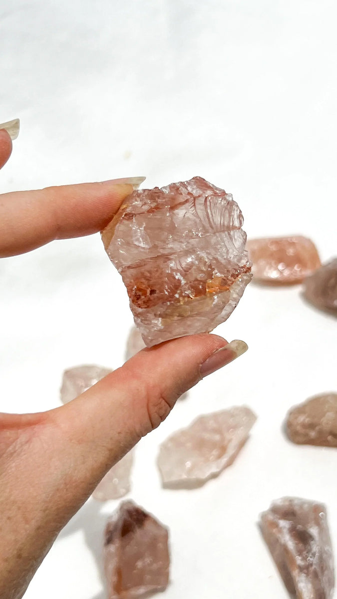 Hematoid Quartz Rough | Small – Unearthed Crystals